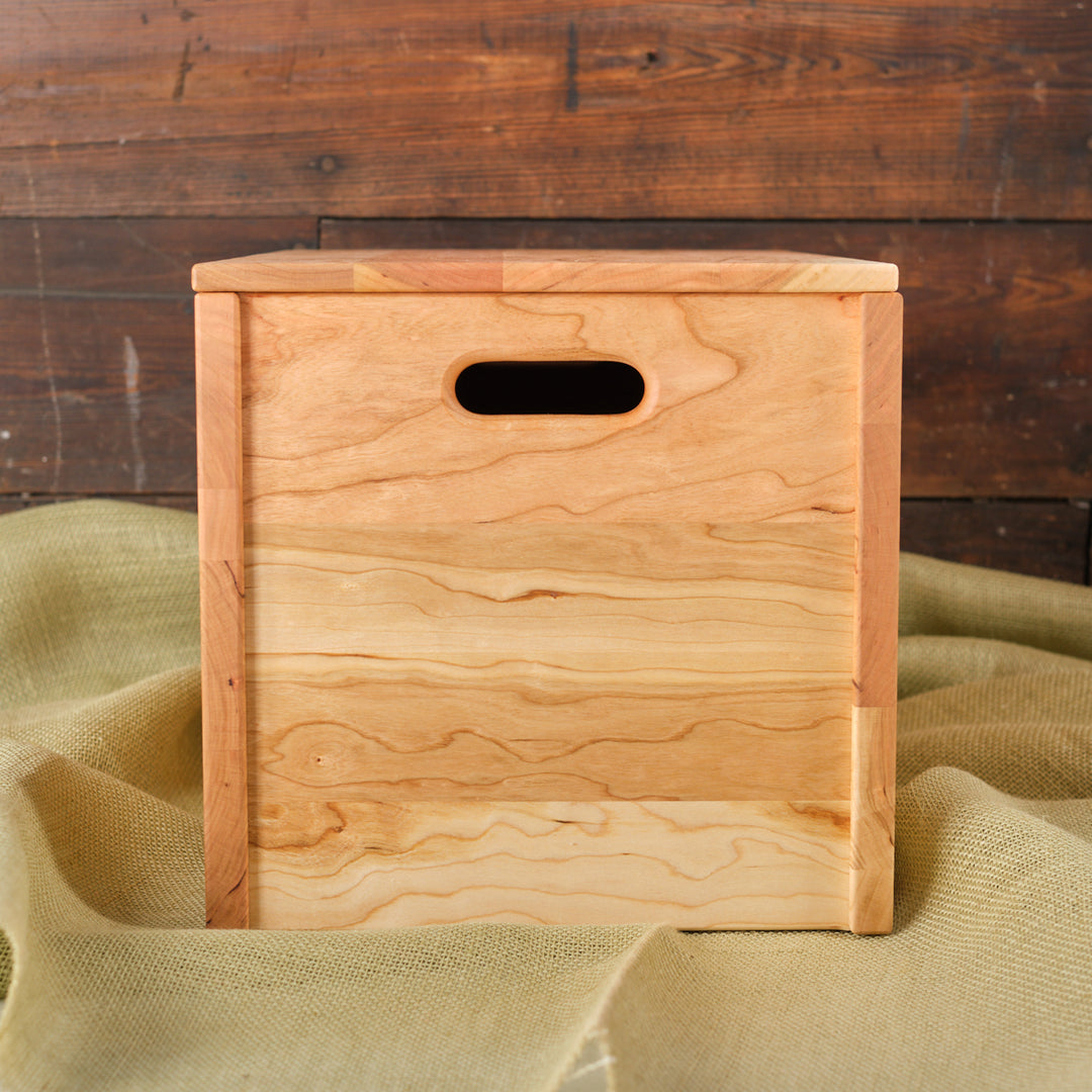 Cherry Crate with Lid - 18" x 12" x 12" – Camden Rose Inc. / Palumba