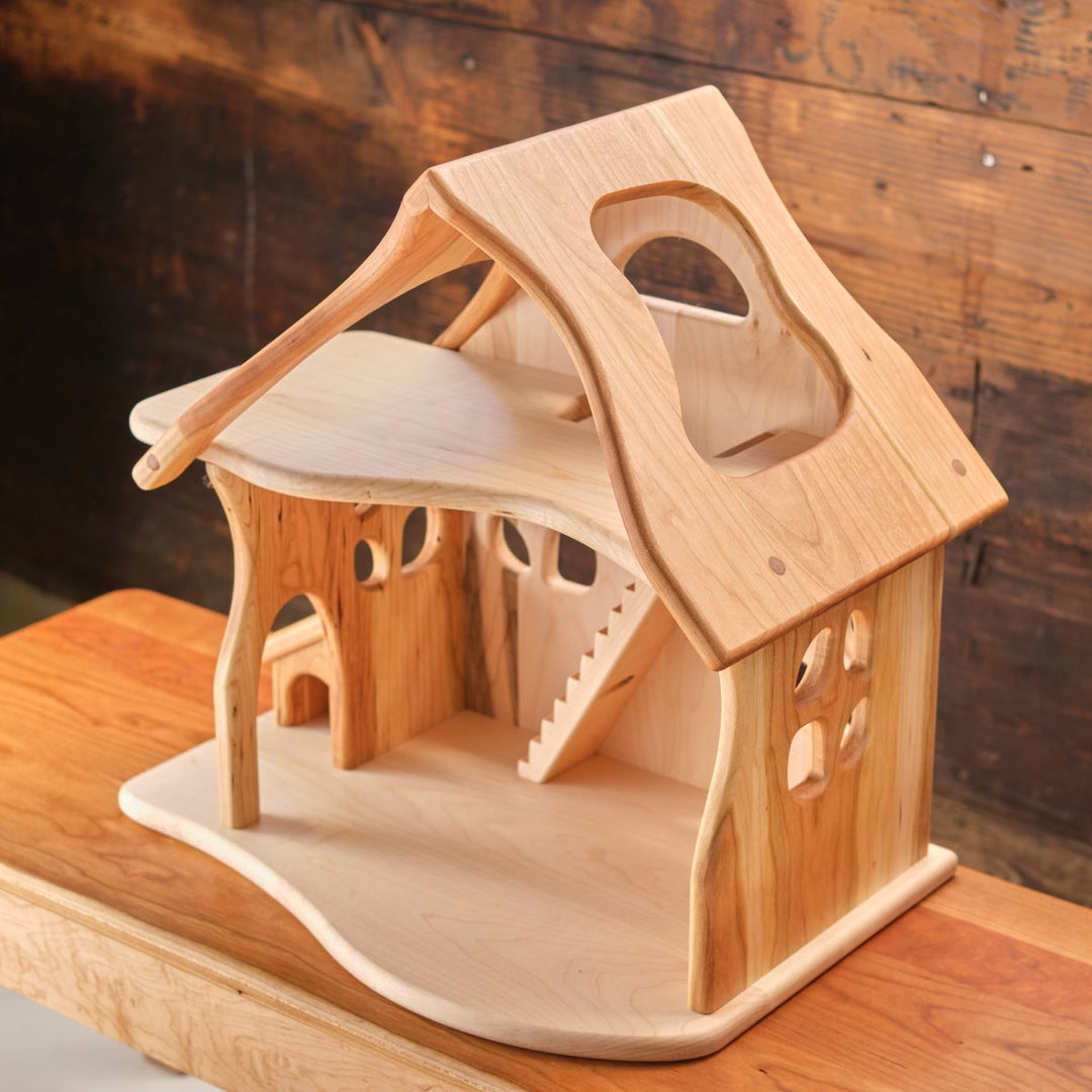 Fairy Country Cottage Dollhouse (With or Without 10-piece Furniture Set ...