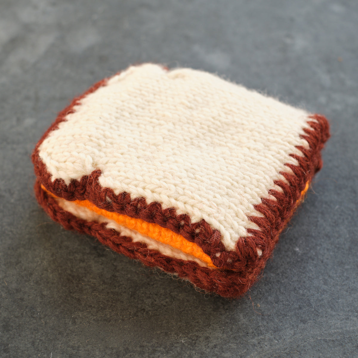 Knitted Lunch: Cheese Sandwich & Strawberry – Camden Rose Inc. / Palumba