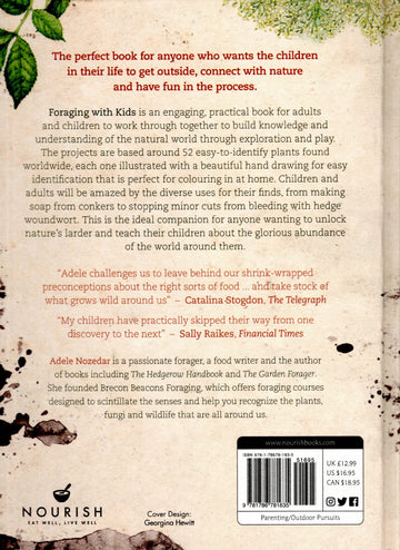 Foraging with Kids by Adele Nozedar - Hardcover – Camden Rose Inc ...