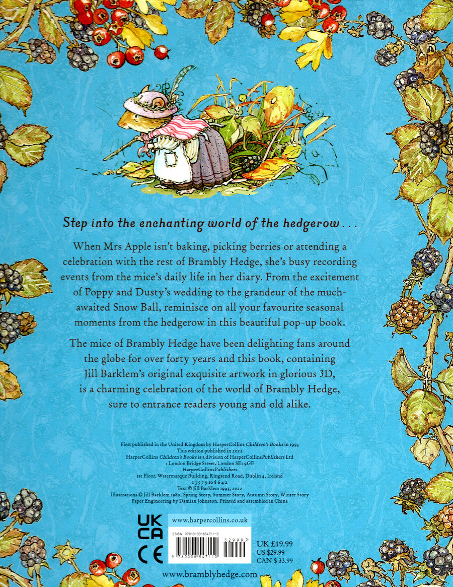 The Brambly Hedge Pop-Up Book – Camden Rose Inc. / Palumba