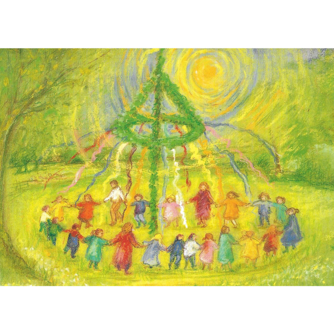 Maypole, Postcard - 4-5/8" x 6-13/16" – Camden Rose Inc. / Palumba